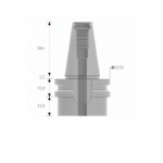 Coni ISO 40 per macchine CNC | amastone.it - Articoli per Marmisti