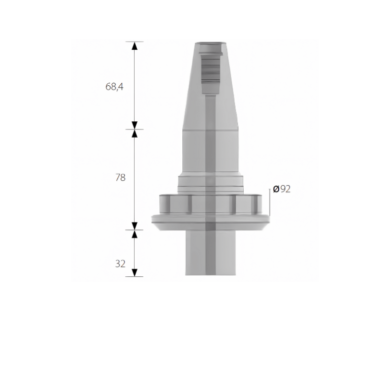 amastone®: Cono Prussiani (Vecchio Tipo) ISO 40 - Inox - IMS
