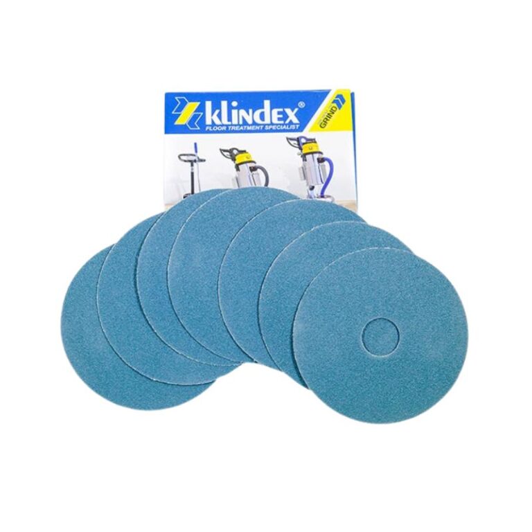amastone®: Carta Vetrata Ø140 mm - 5,5" Velcrata | 30 pz- Klindex